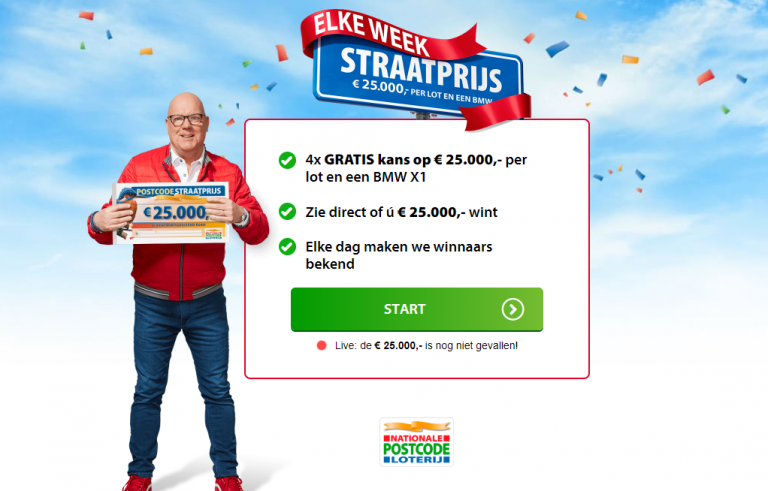 Postcode Loterij cadeau - Alle Welkomstcadeau Postcode Loterij